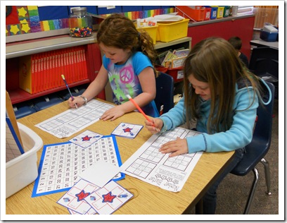 Mrs. Bumgardner's 1st Grade Class: Space Centers – Week 1